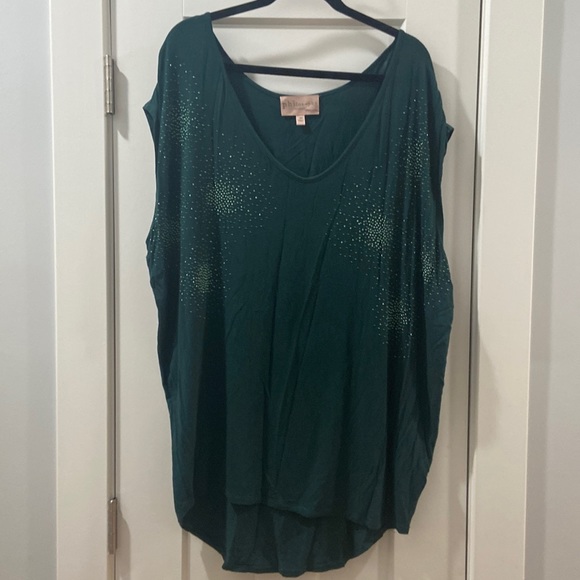 Philosophy | Tops | Philosophy 2x Emerald Green Extra Long Tank Top ...